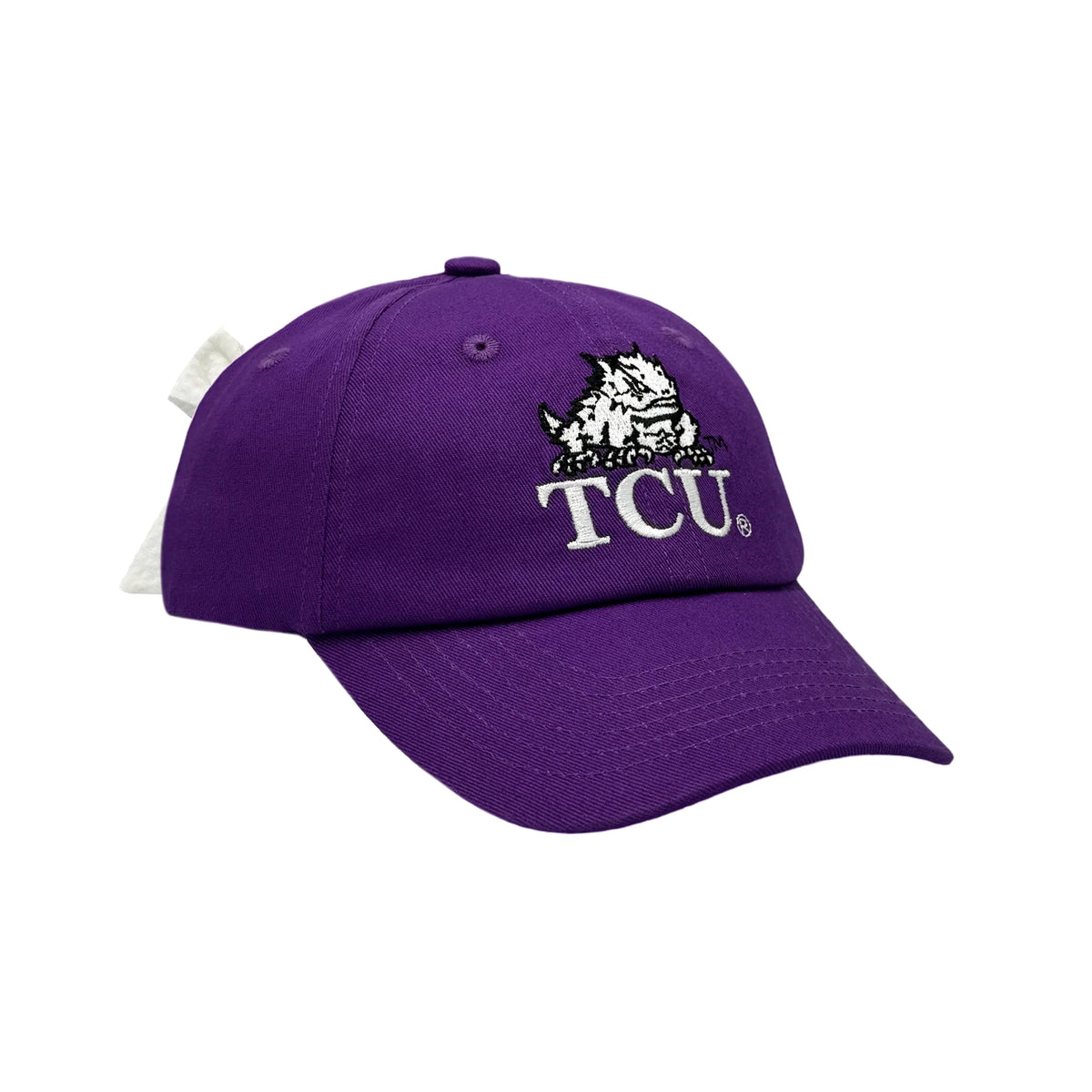 Infant Bow TCU Baseball Hat – texasgoldminors