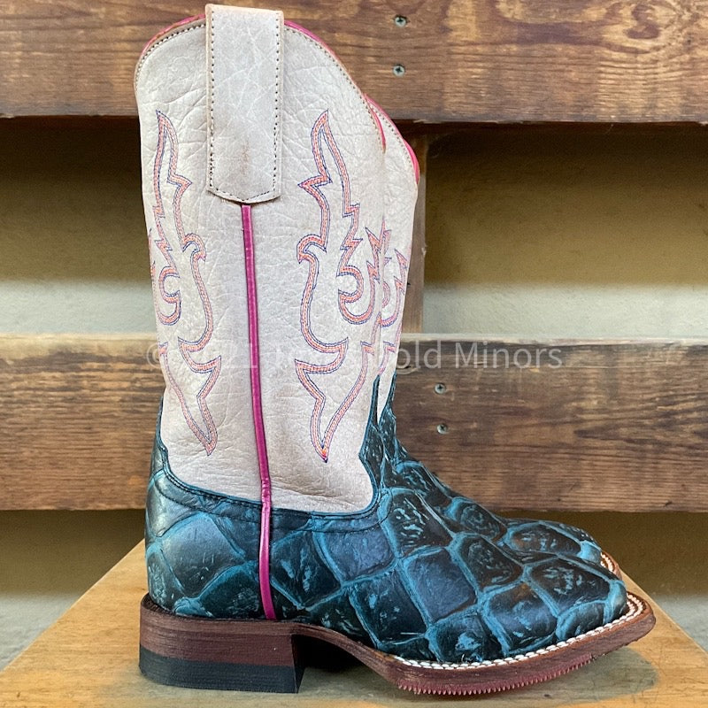 Macie Bean Teal Bass Boots MK9140 – texasgoldminors